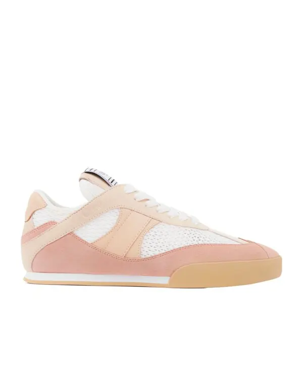 Chloé Kick Lace-up Round Toe Low-top Sneakers - Rosy