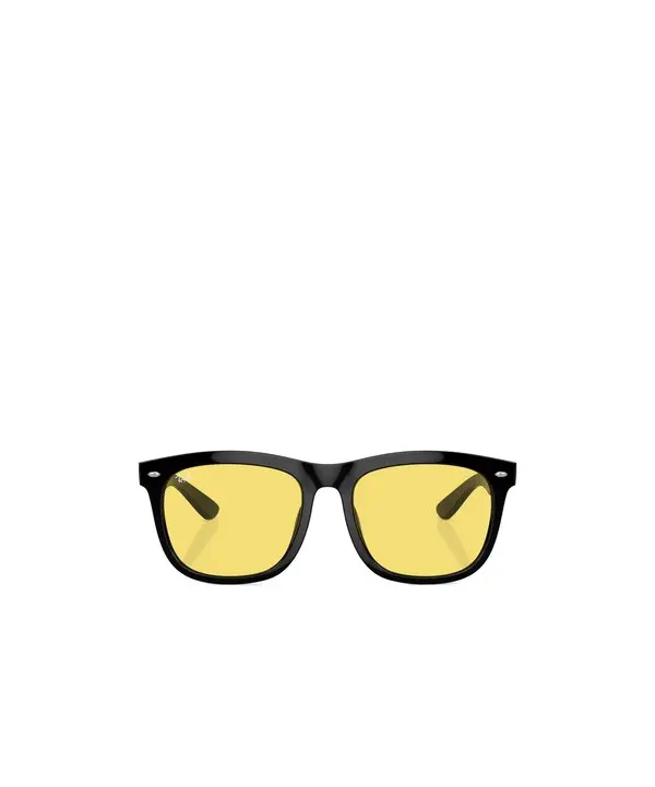 Ray-ban Wayfarer Sunglasses With Logo Detail - Yellow