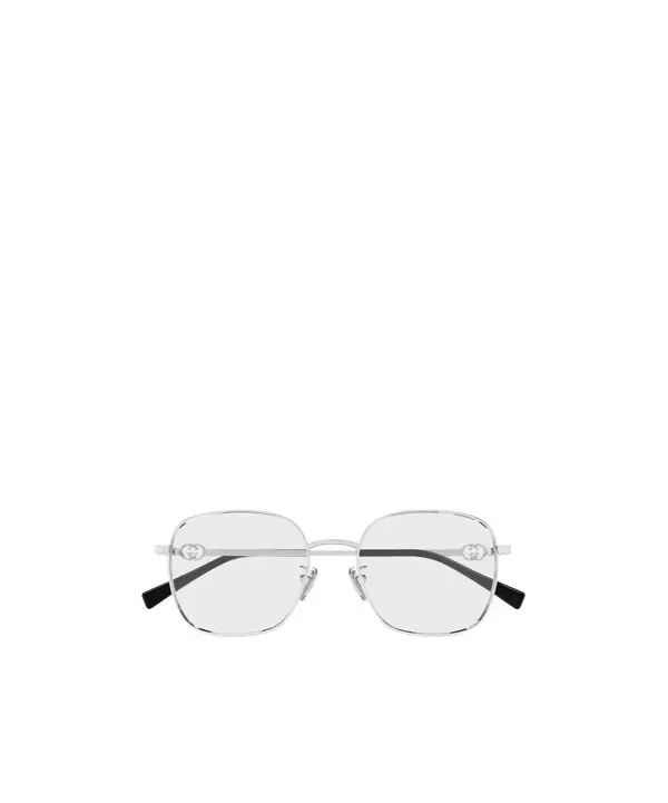 Gucci Square Frame Glasses - Silver