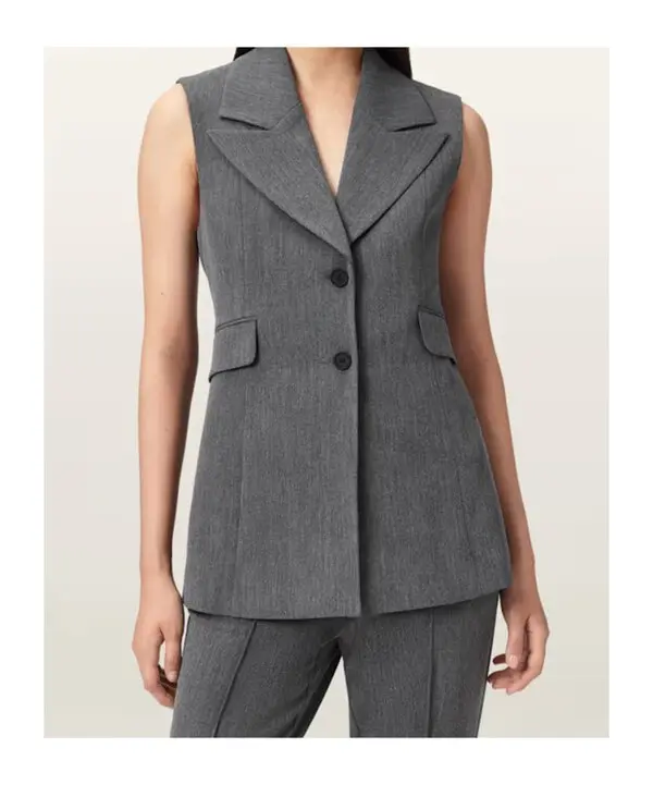 ALLSAINTS Astra Sleeveless Blazer