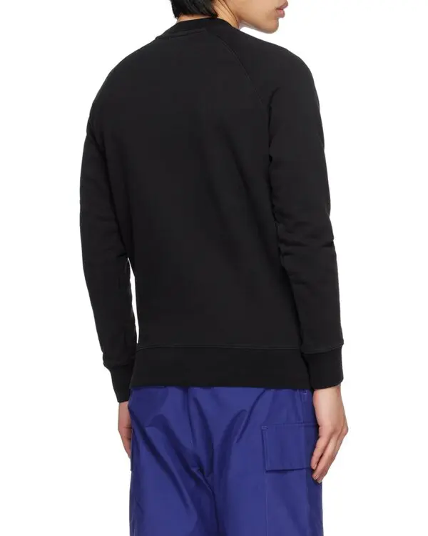 Maison Kitsuné Logo Patch Crewneck Sweatshirt