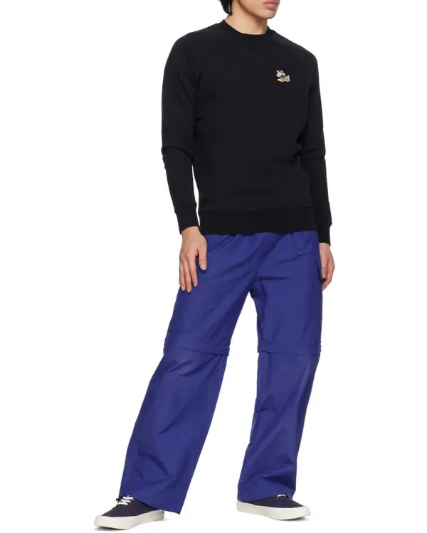 Maison Kitsuné Logo Patch Crewneck Sweatshirt