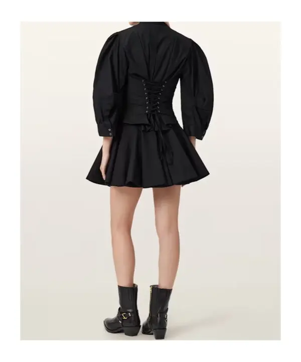 ALLSAINTS Tulip Ponte Mini Skirt