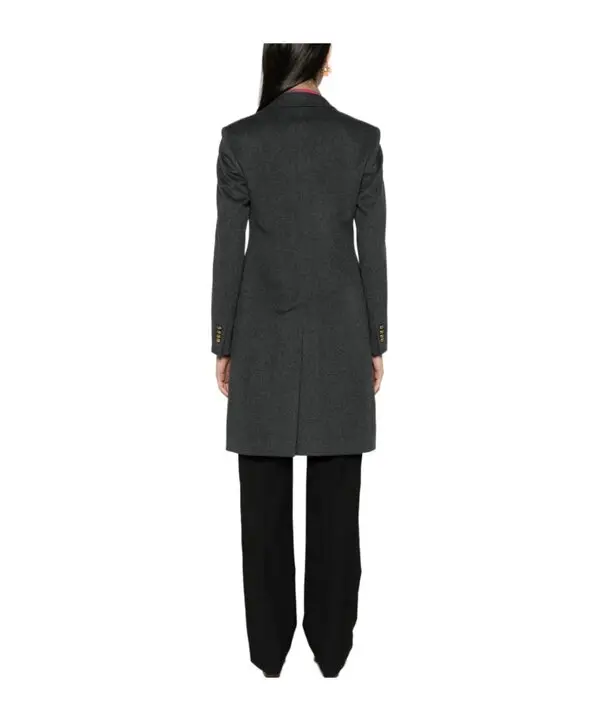 Tagliatore Double-breasted Coat - Black