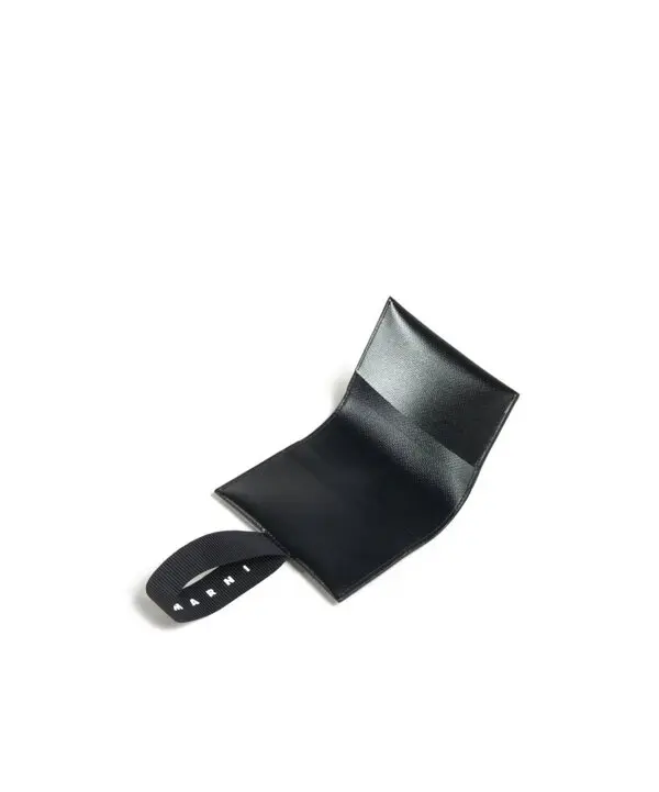 Marni Logo Strap Bi-fold Card Holder