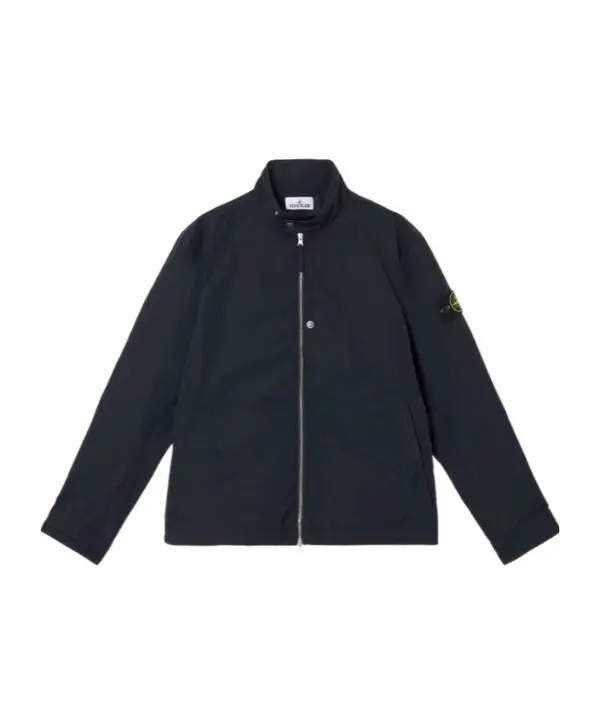 Stone Island Logo Patch Zip Jacket