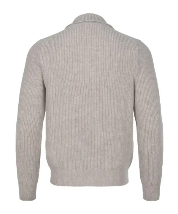Tagliatore V-neck Knitted Polo Shirt