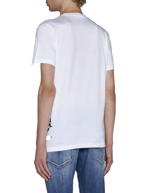Dsquared2 Logo-printed Crewneck T-shirt