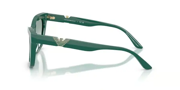 Emporio Armani Full Rim Cat Eye Sunglasses - Green