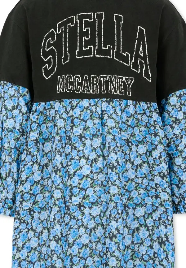 Stella McCartney Long Sleeve Floral Print Dress