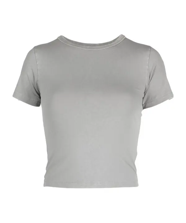 ENTIRE STUDIOS Short Sleeve Cropped Crewneck T-shirt
