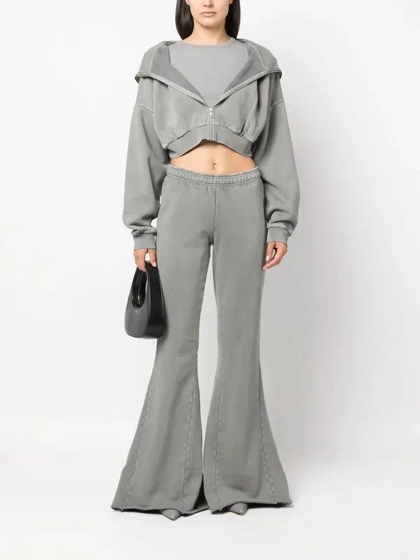 ENTIRE STUDIOS Short Sleeve Cropped Crewneck T-shirt