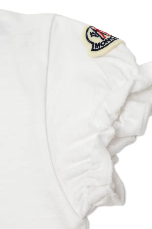 Moncler Ruffled Sleeved T-shirt