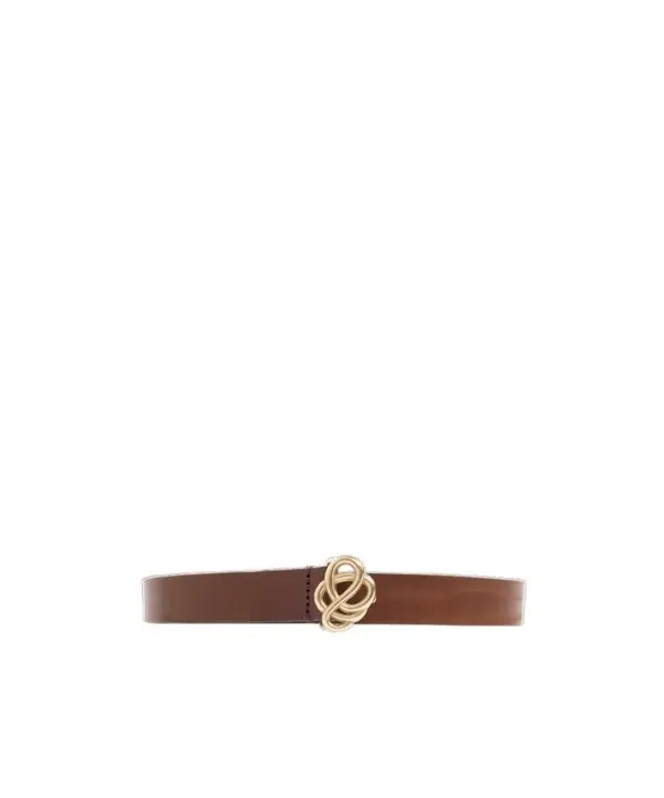 BY MALENE BIRGER Ouma Leather Belt - Brown
