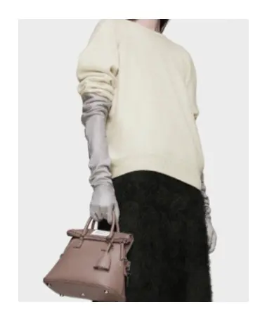 MAISON MARGIELA V-neck Knit Top