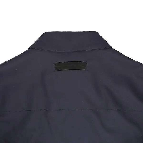 Zegna Leggerissimo Zip-up Shirt Jacket - Black