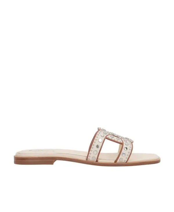 TOD'S Studded Slip-on Sandals