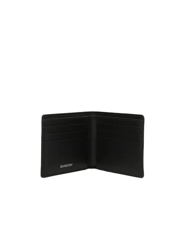 Burberry Checked Bi-fold Wallet