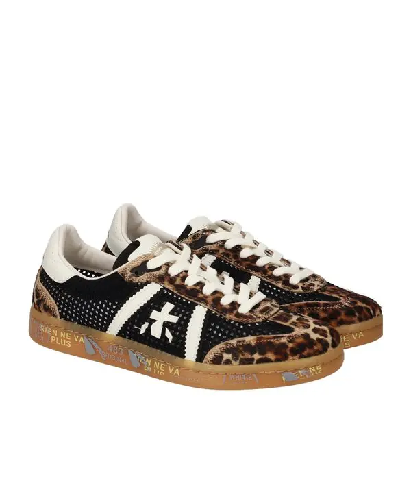 Premiata Bonnie 8200 Leopard Print Sneakers