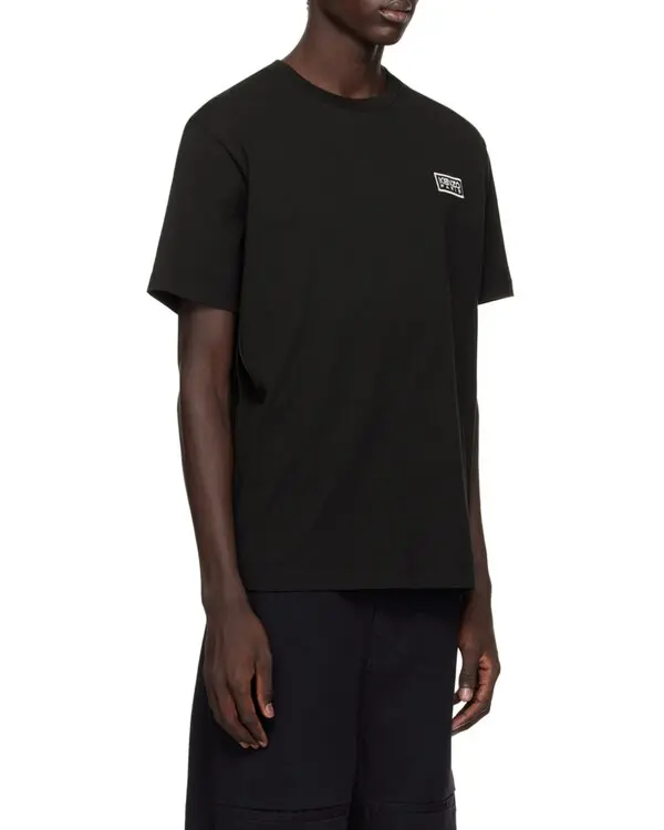 Kenzo Logo Embroidered Crewneck T-shirt