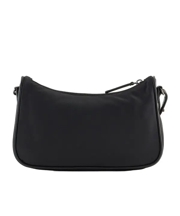 Emporio Armani Logo Plaque Mini Hobo Bag