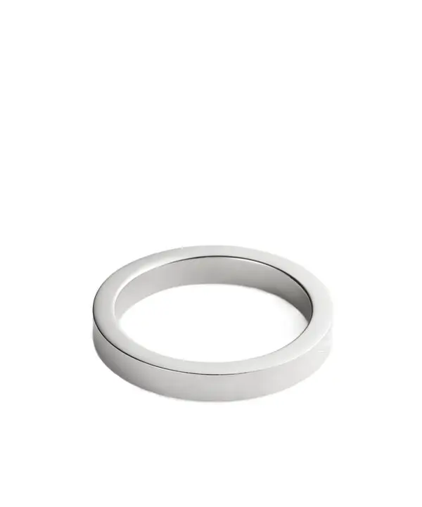 MAISON MARGIELA Numeric Engraved Ring - White