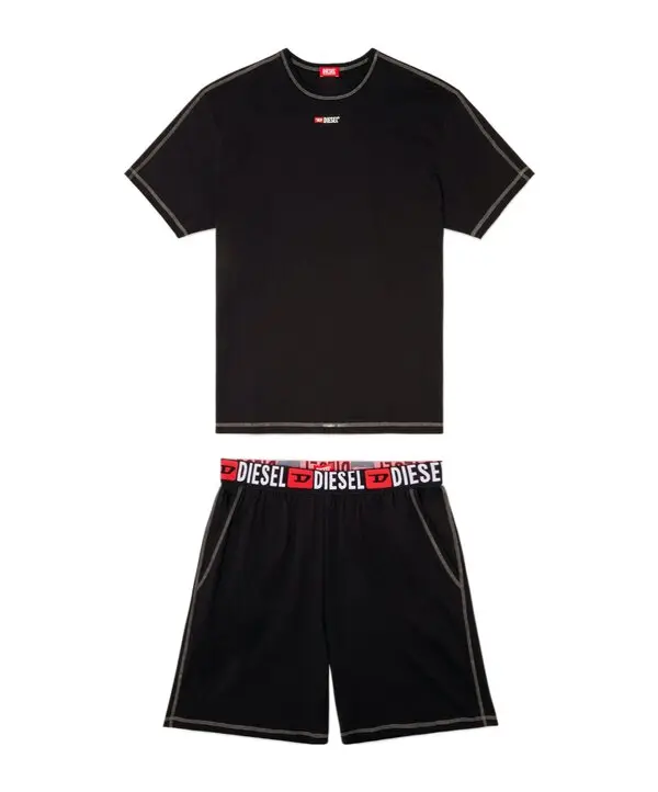 DIESEL® Adam T-shirt And Shorts Set