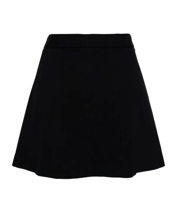 A.p.c. High-waisted A-line Mini Skirt