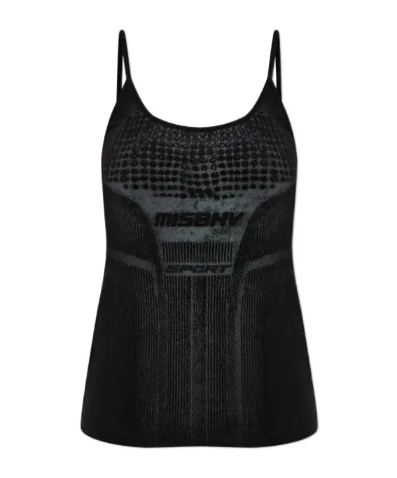 MISBHV Logo Detail Sleeveless Tank Top