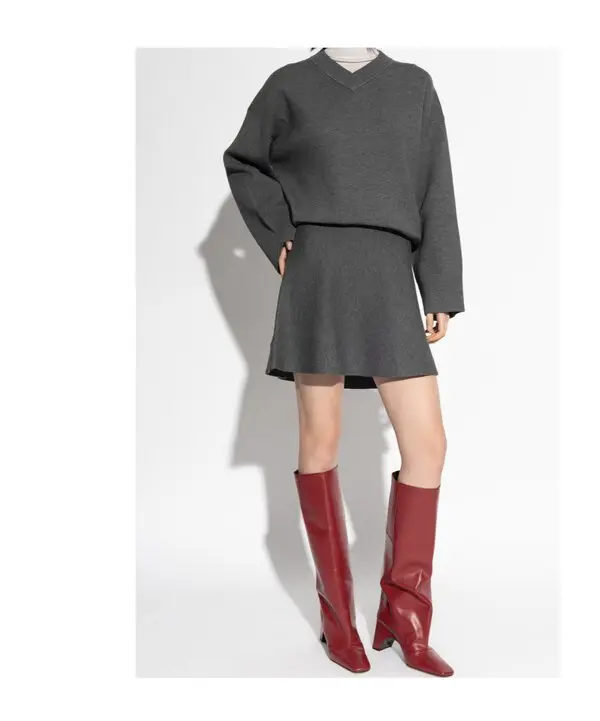 SAMSOE SAMSOE V-neck Sweater - Black