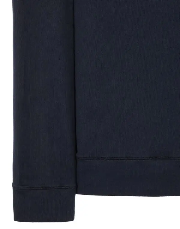 Stone Island Compass Logo Patch Crewneck Sweatshirt