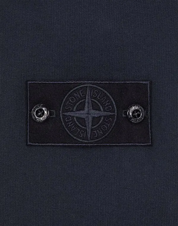 Stone Island Compass Logo Patch Crewneck Sweatshirt
