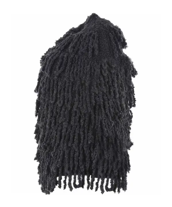 ALYSI Sleeveless Fringe Gilet