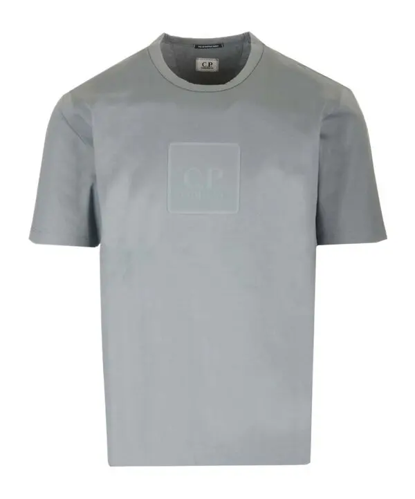 C.P. COMPANY Logo Patch Crewneck T-shirt