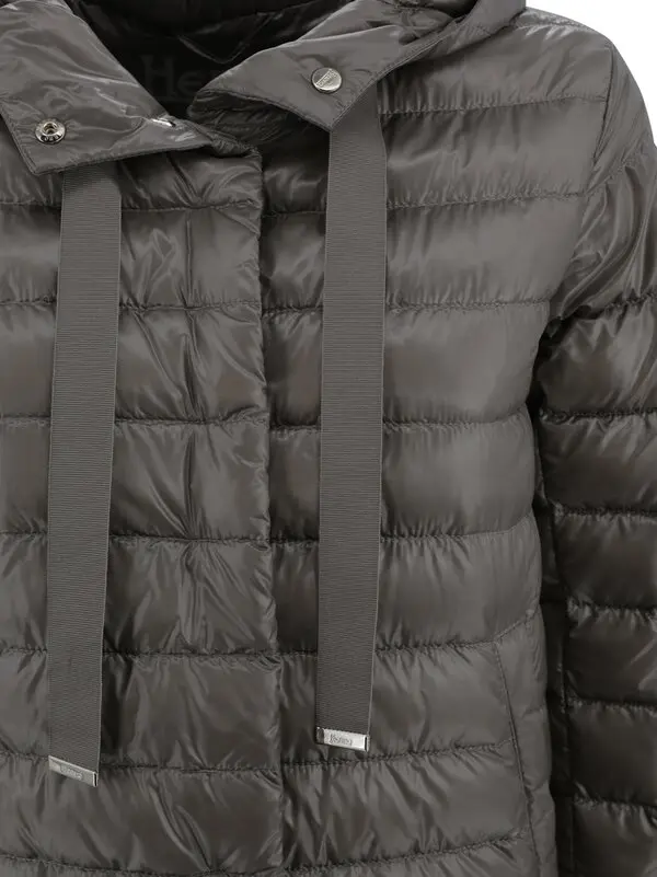 Herno Quilted Hooded Drawstring Puffer Jacket