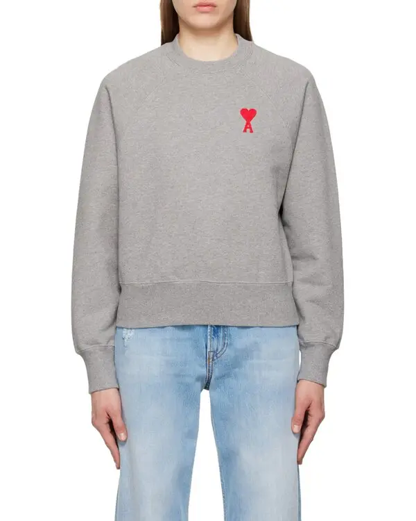 AMI Paris De Coeur Monogram Sweatshirt