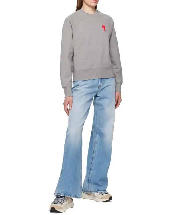 AMI Paris De Coeur Monogram Sweatshirt