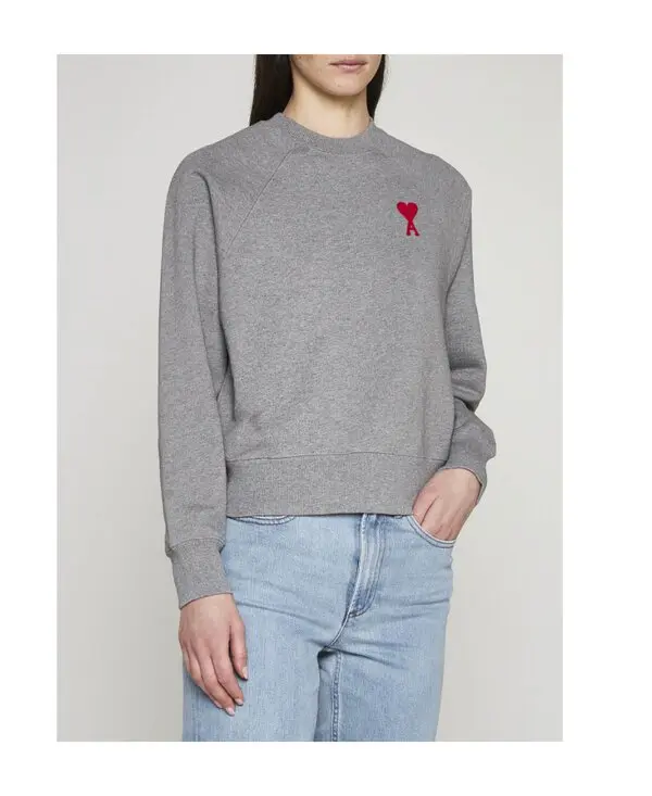 AMI Paris De Coeur Monogram Sweatshirt