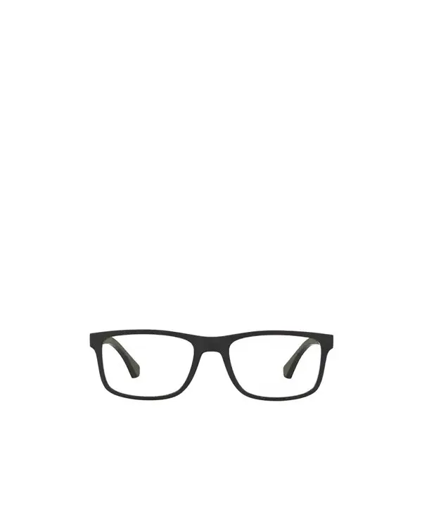 Emporio Armani Full Rim Eyeglasses - Black