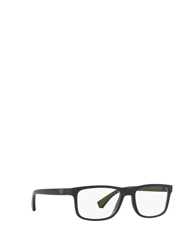 Emporio Armani Full Rim Eyeglasses - Black