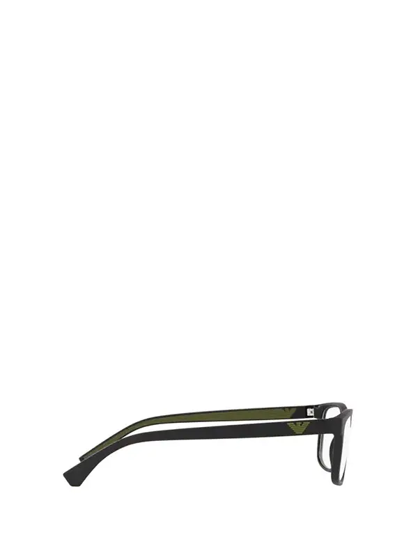 Emporio Armani Full Rim Eyeglasses - Black