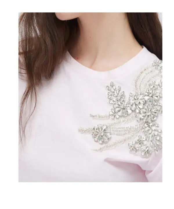 Liu Jo Embellished Crewneck T-shirt