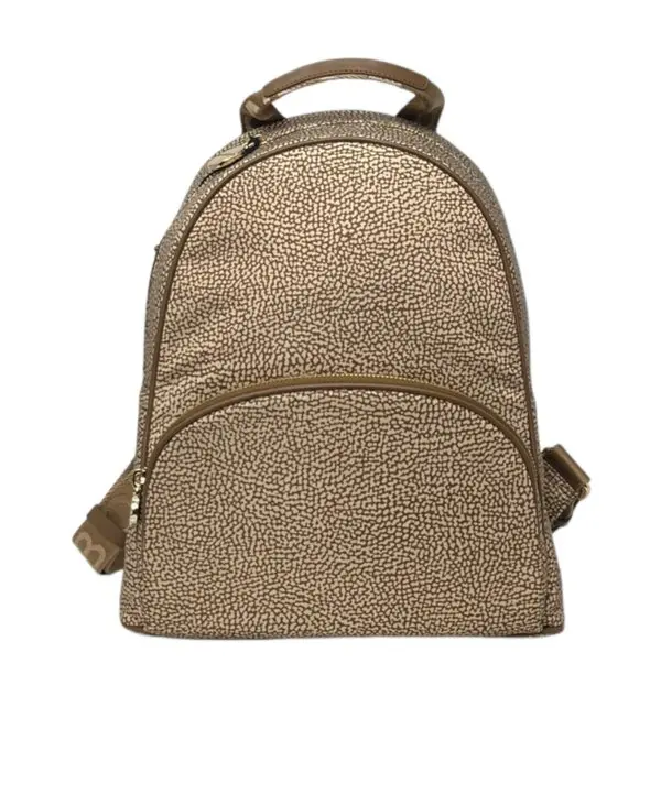 Borbonese Medium Backpack - Nude