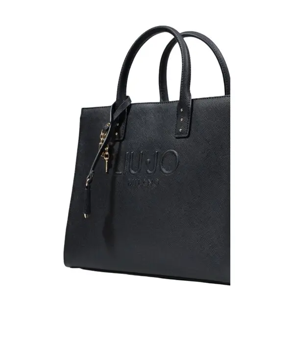 Liu Jo Logo Charm Medium Tote Bag
