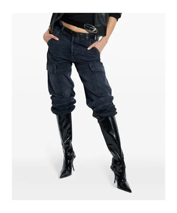 DIESEL® D-pot-cargo Logo Plaque Jeans