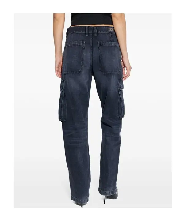 DIESEL® D-pot-cargo Logo Plaque Jeans