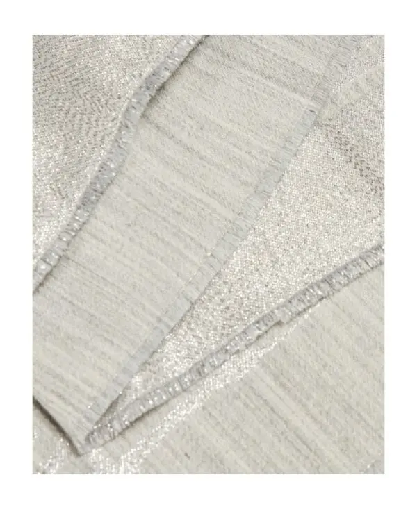 Moschino Logo Intarsia Knitted Scarf