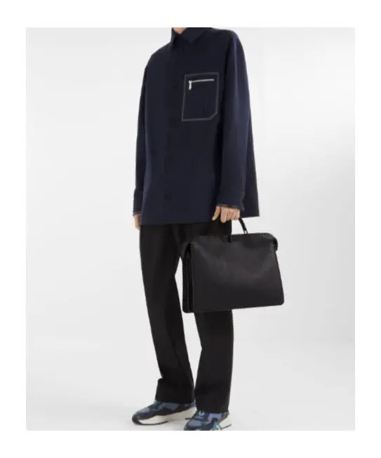 Fendi Selleria Top Handle Bag - Black
