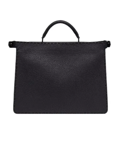Fendi Selleria Top Handle Bag - Black