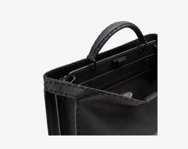 Fendi Selleria Top Handle Bag - Black